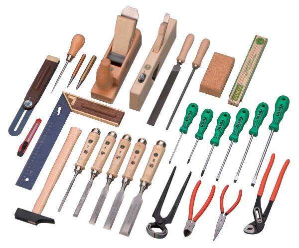 Ulmia Tooltainer - Werkzeugkoffer Innenausbau komplett mit Werkzeug im ...